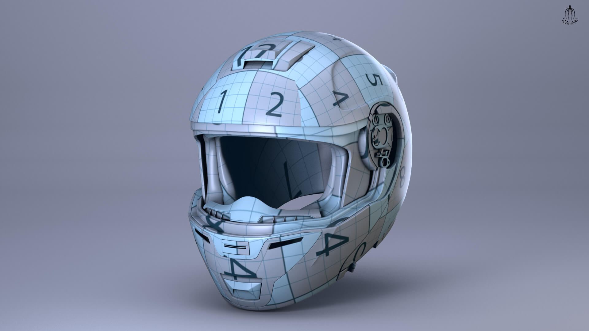 Bell SRT Modular Helmet - 3D Model by flowpoint