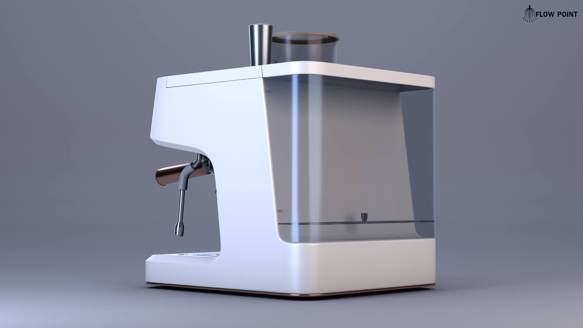 Cafe Bellissimo Coffee Maker - 3D Model by flowpoint