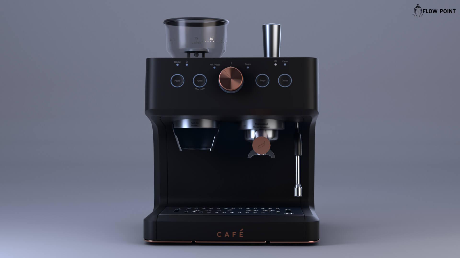 Cafe Bellissimo Coffee Maker - 3D Model by flowpoint