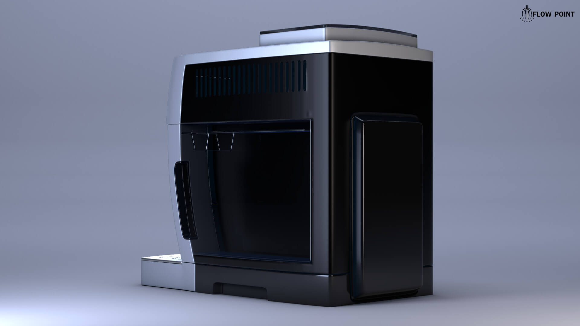 Delonghi-Magnifica-S Coffee Maker 3D Model by flowpoint