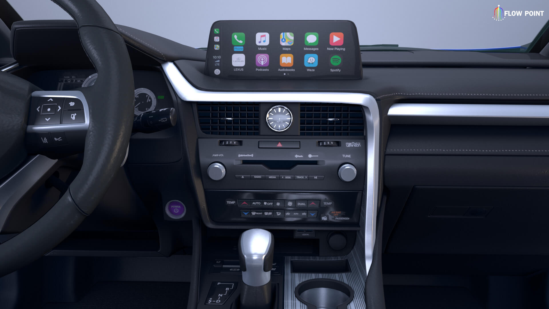 Lexus RX450h 2022 - 3D Model by flowpoint