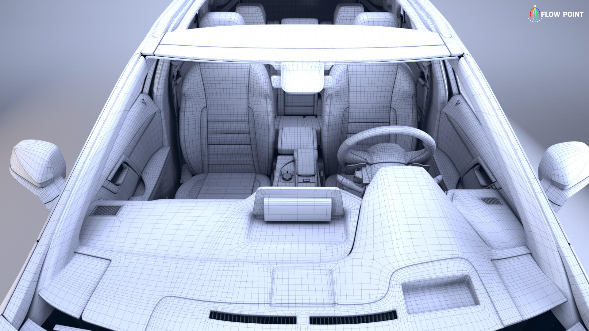 Lexus RX450h 2022 - 3D Model by flowpoint