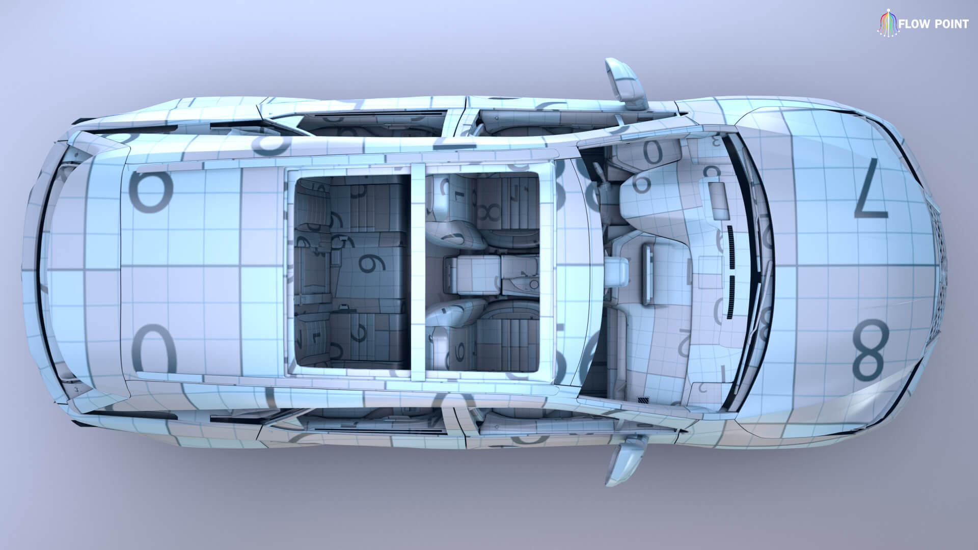 Lexus RX450h 2022 - 3D Model by flowpoint
