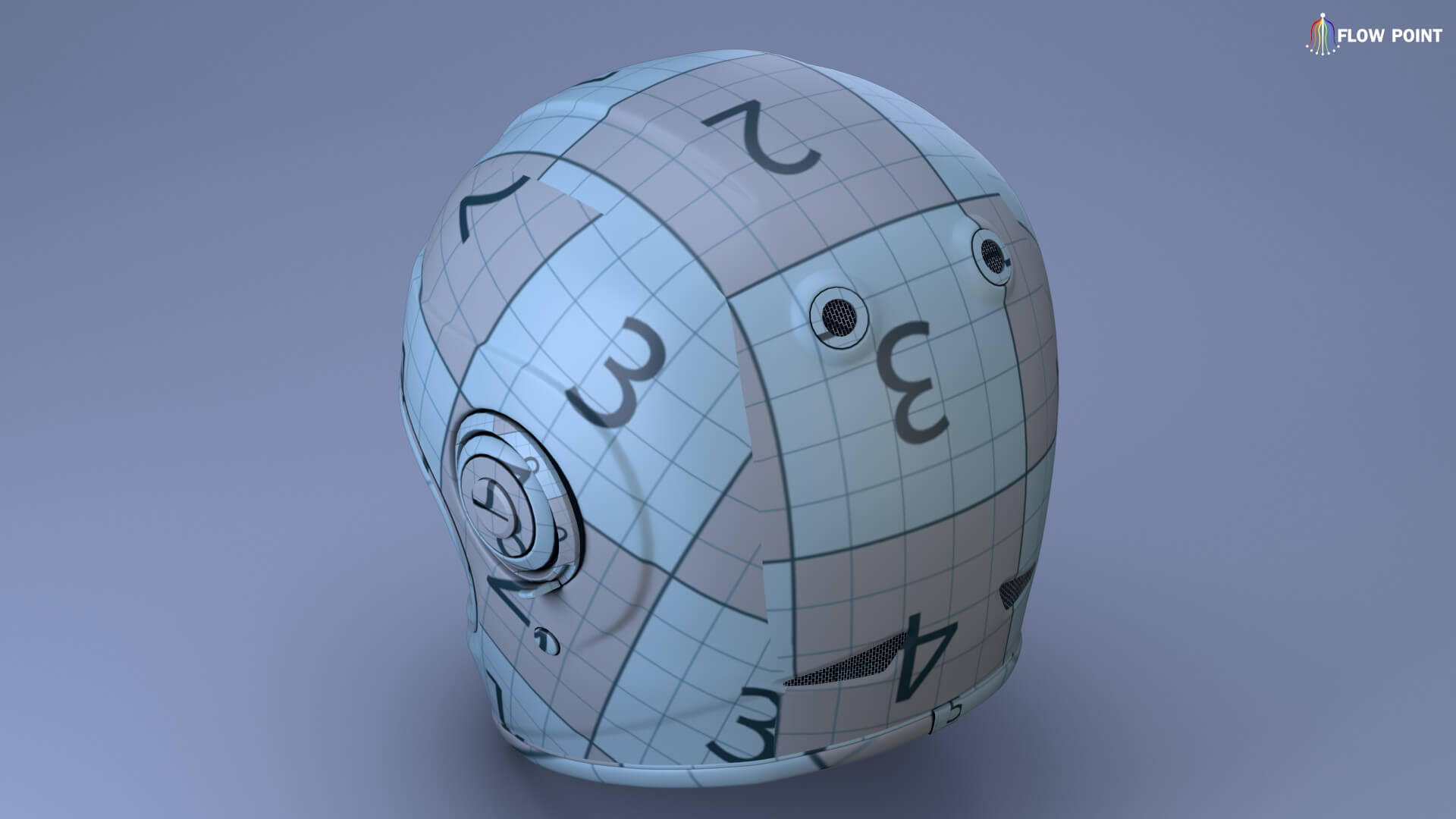 Torc T1 Helmet - 3D Model by flowpoint
