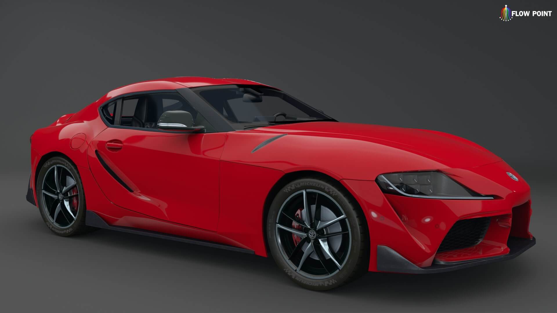 Toyota Supra 2020 - 3D Model by flowpoint