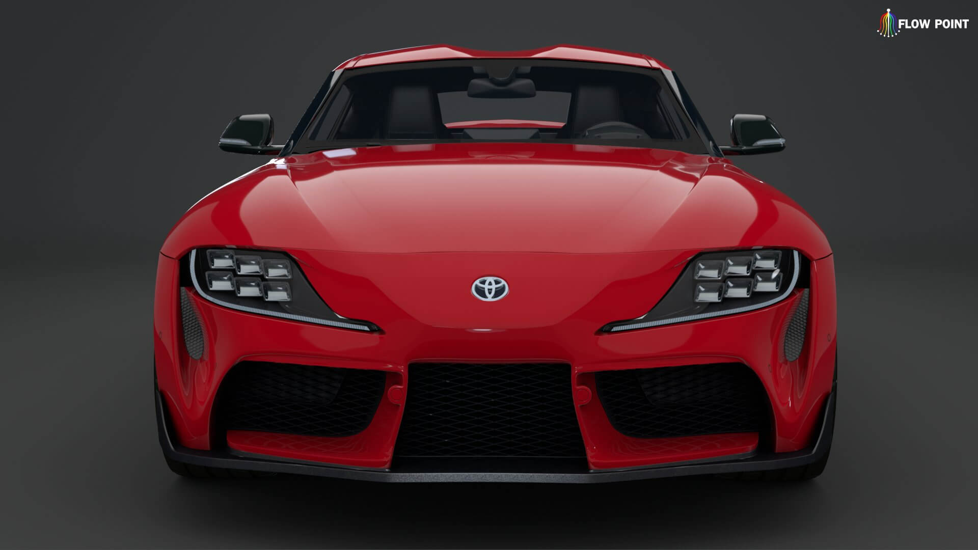 Toyota Supra 2020 - 3D Model by flowpoint
