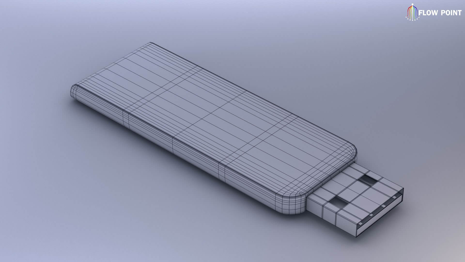 USB Drive - Free 3D Model by flowpoint