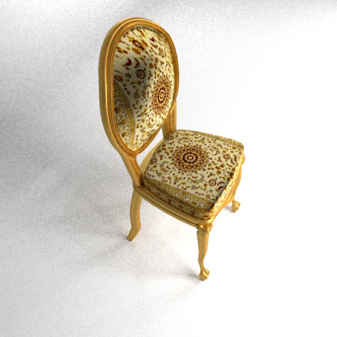 Classic Chair - 3D Model by For 1 dolar