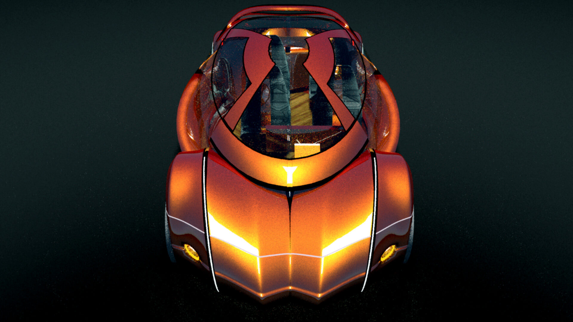 Glass Car Concept - 3D Model by For 1 dolar