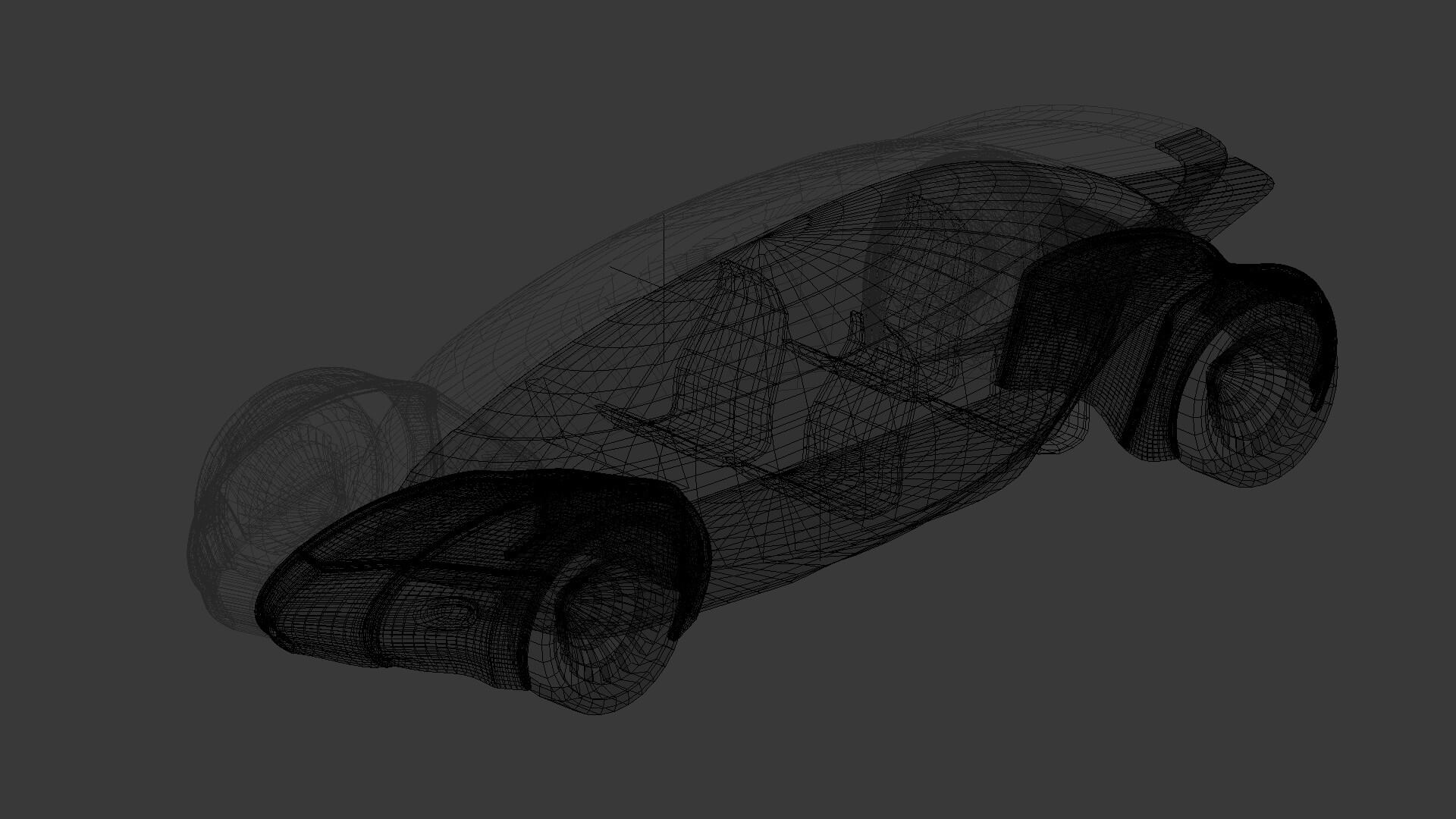 Glass Car Concept - 3D Model by For 1 dolar