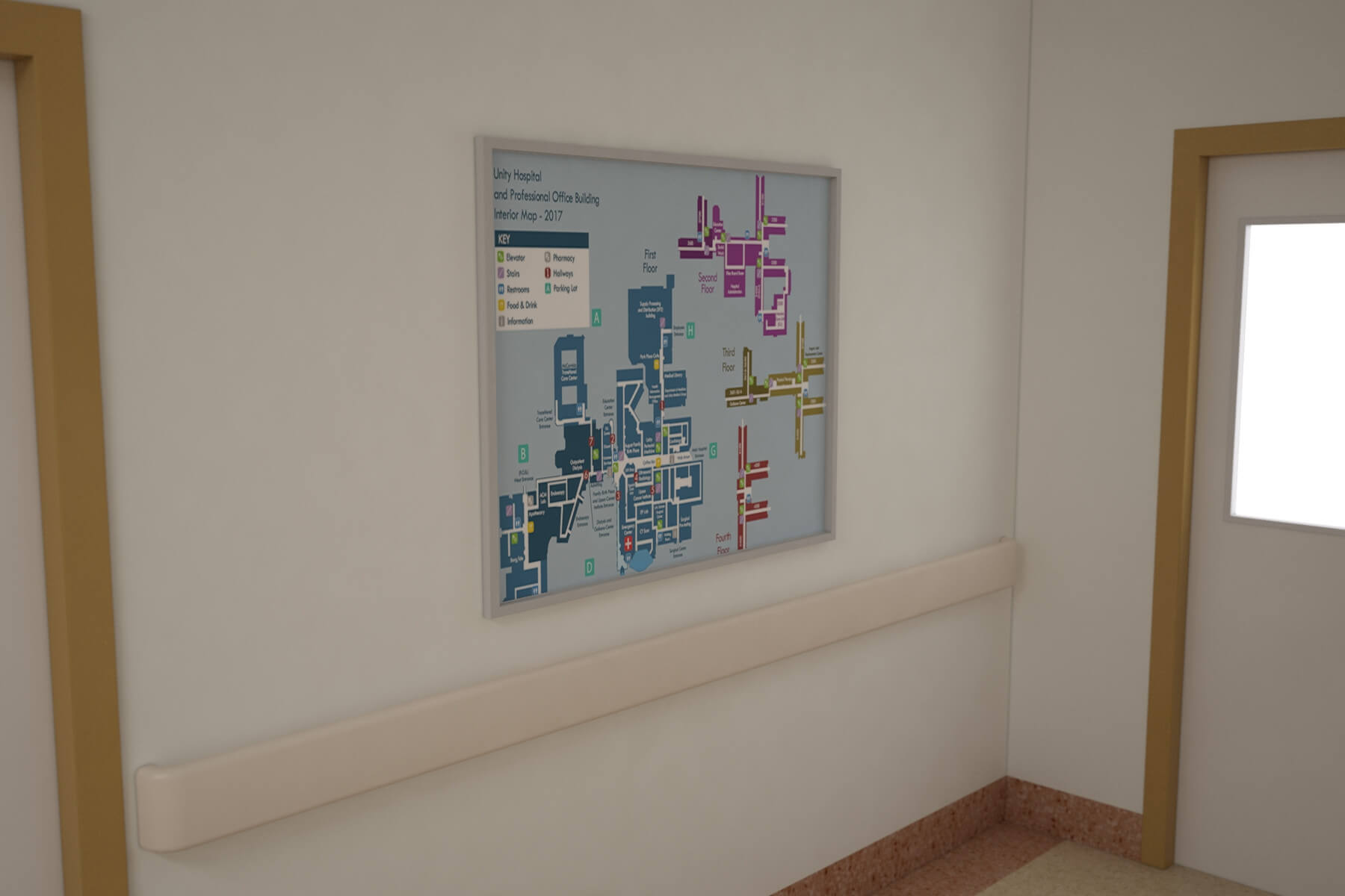 Hospital Corridor - 3D Model by FormD