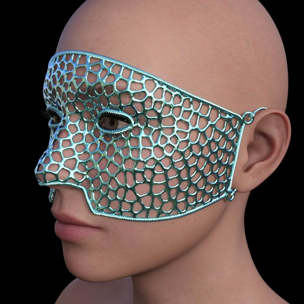 How to make accessories follow the shape of the face | RenderHub Forum