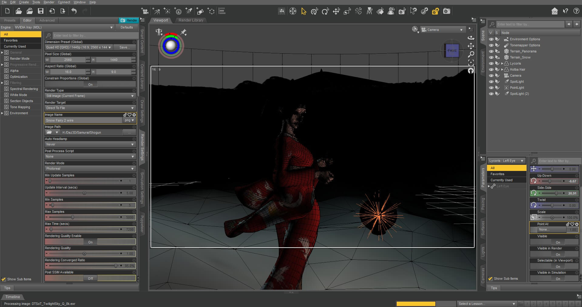 Snow Fairy | RenderHub Forum