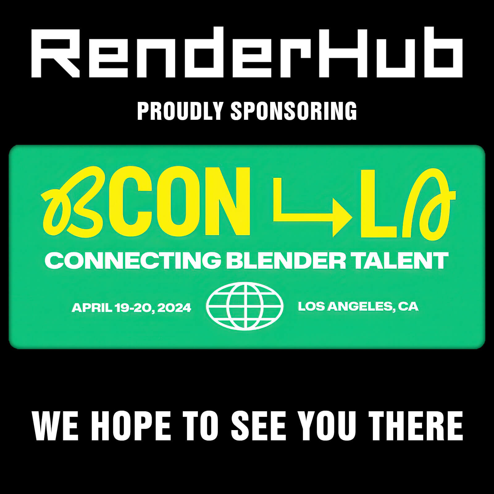 RenderHub: Proud Sponsor of BCON LA 2024 | RenderHub Forum