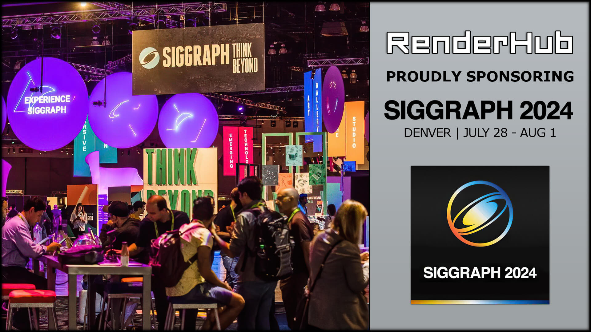 RenderHub: Proud Sponsor of SIGGRAPH 2024 | RenderHub Forum