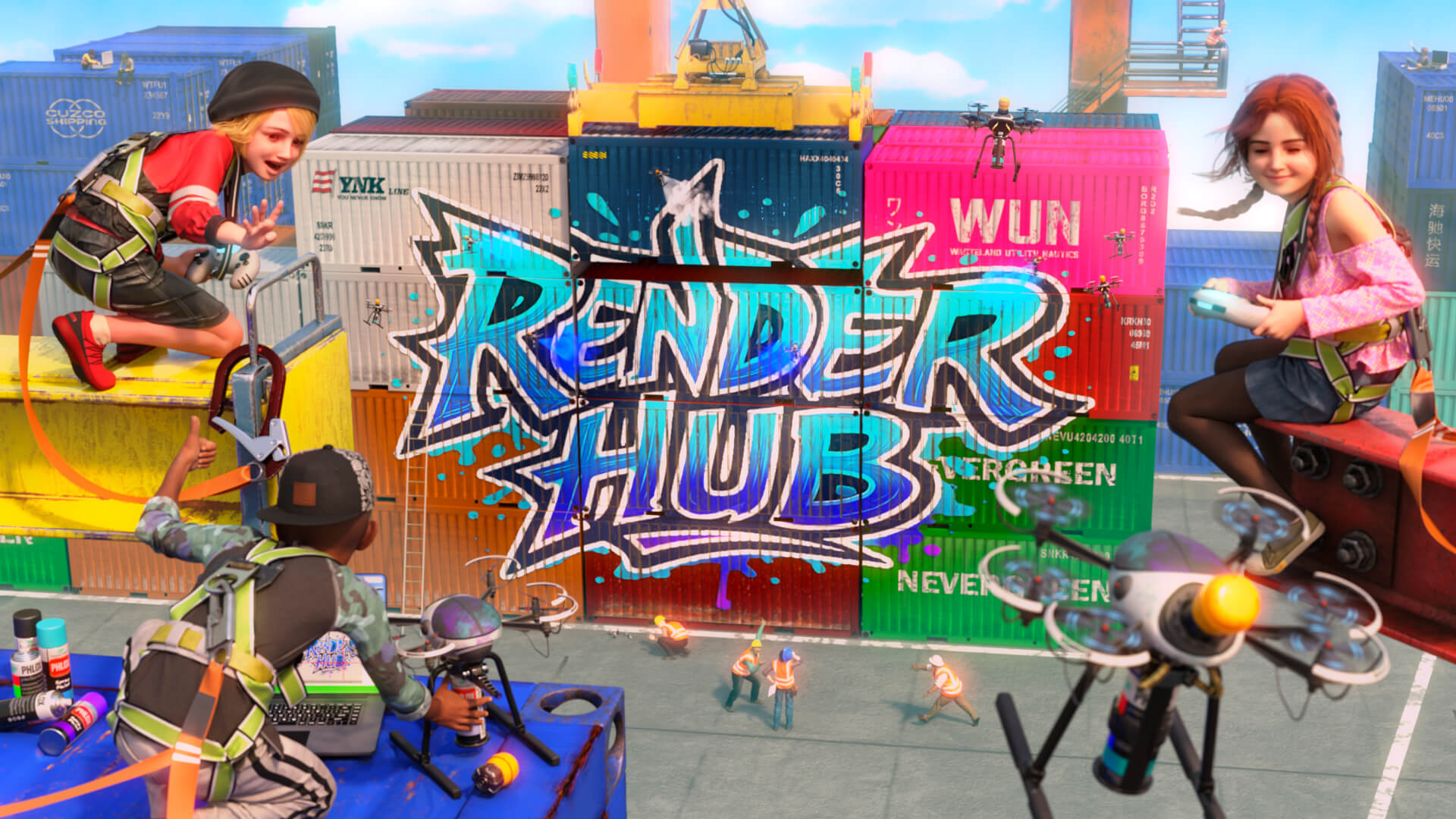 The Skytag Kids | RenderHub Forum