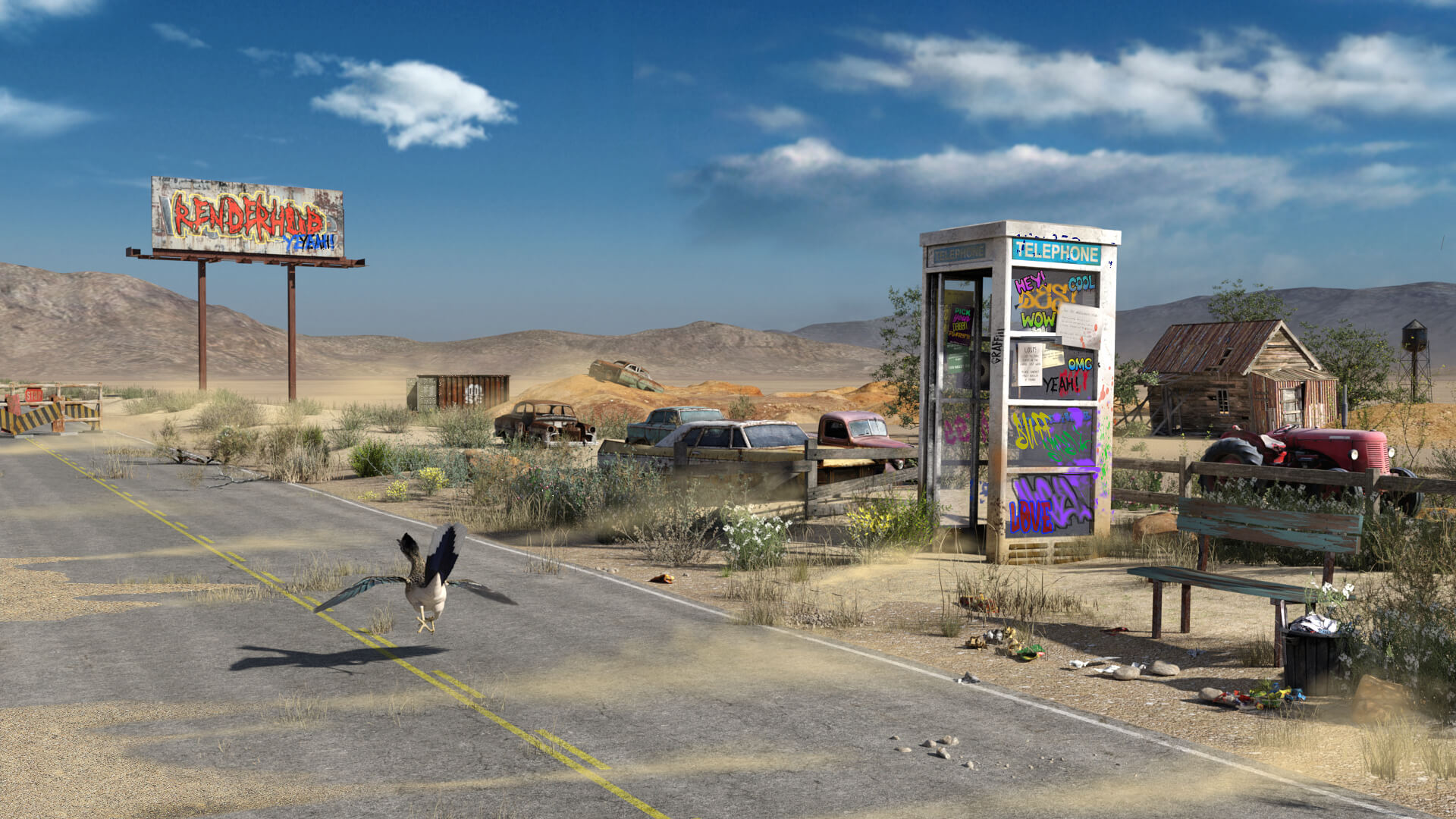 DESERT BILLBOARD | RenderHub Forum