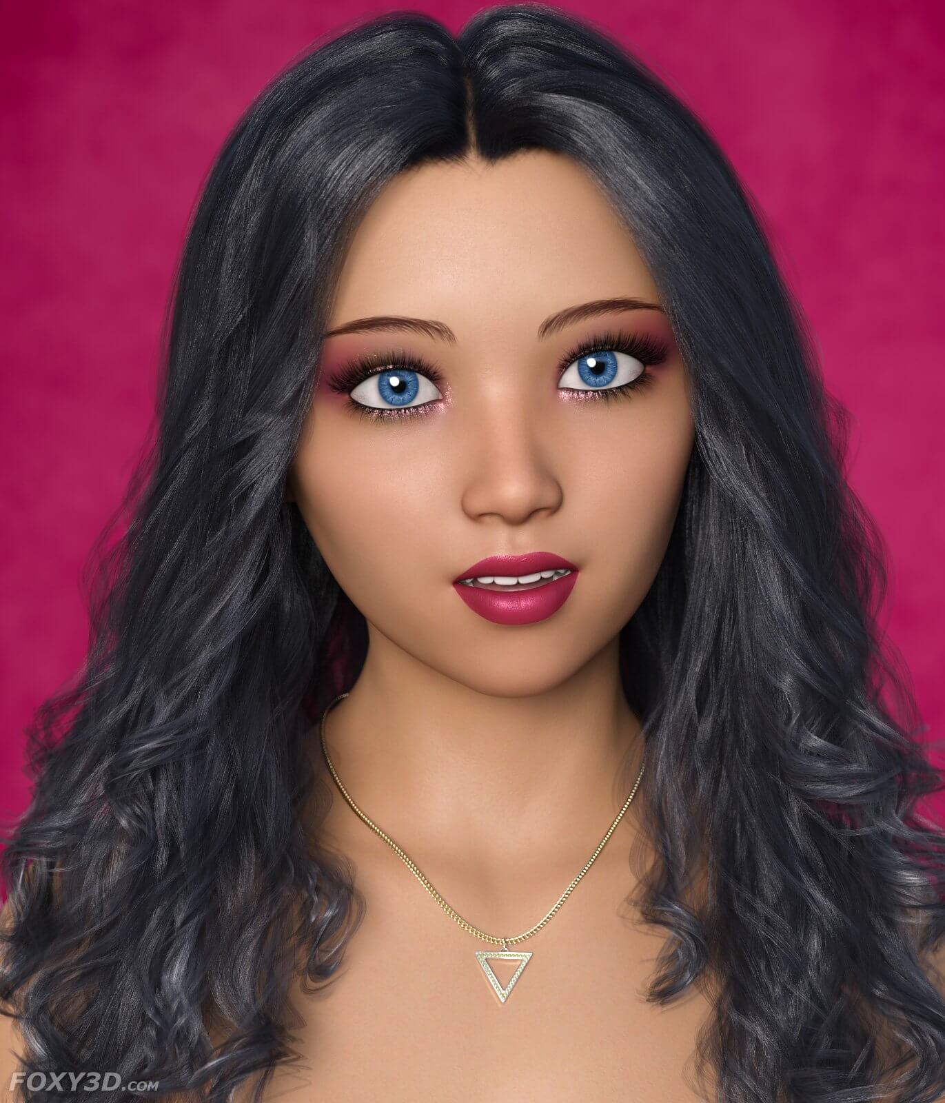 Aisha for G8F 3D Render, Digital Art by Foxy 3D