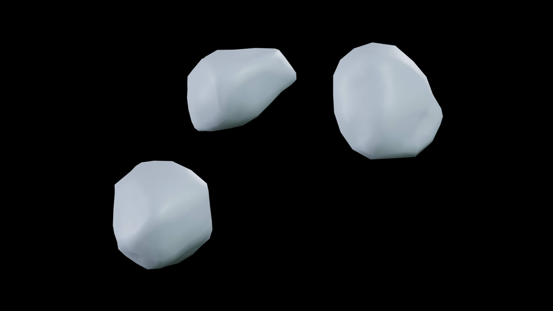 Asteroid Pack - 3D Model by FPSunreal