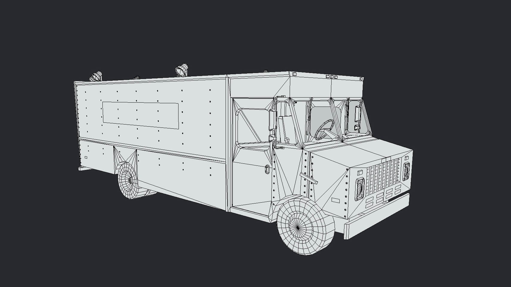Doc Browns GMC Van - 3D Model by FPSunreal