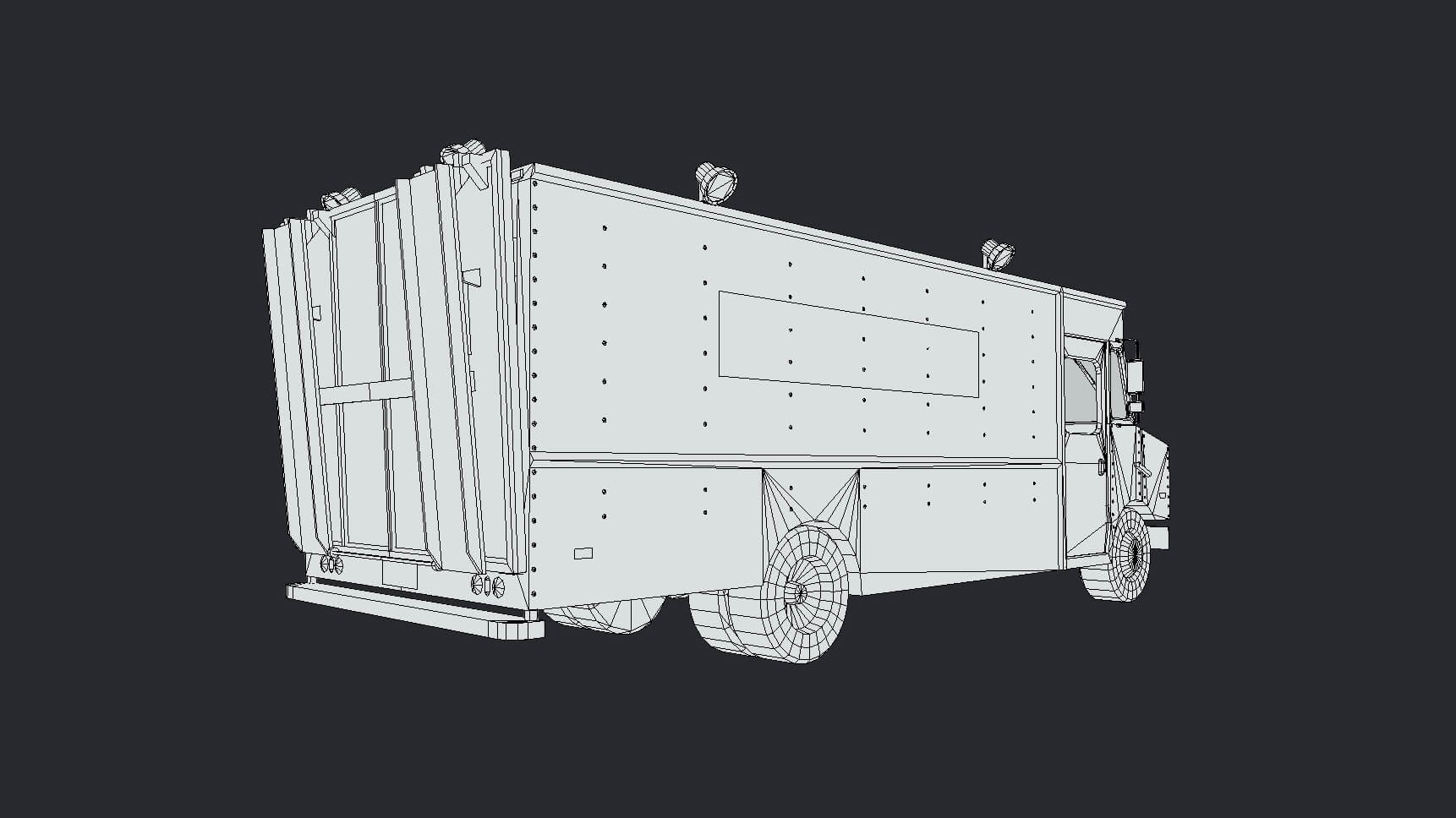 Doc Browns GMC Van - 3D Model by FPSunreal