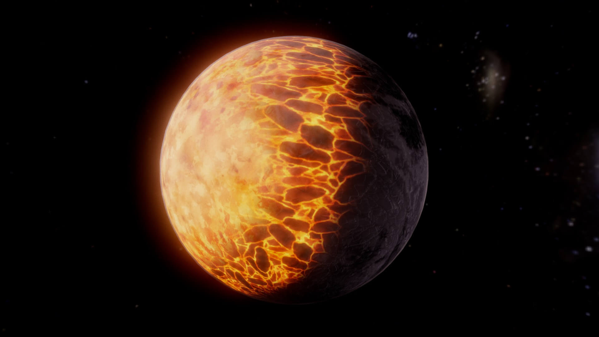Lava Planet - Free 3D Model by FPSunreal