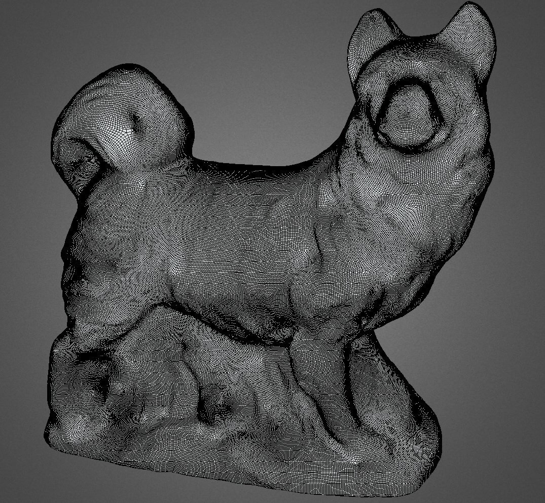Sculpture of a Dog - Free 3D Model by FPSunreal