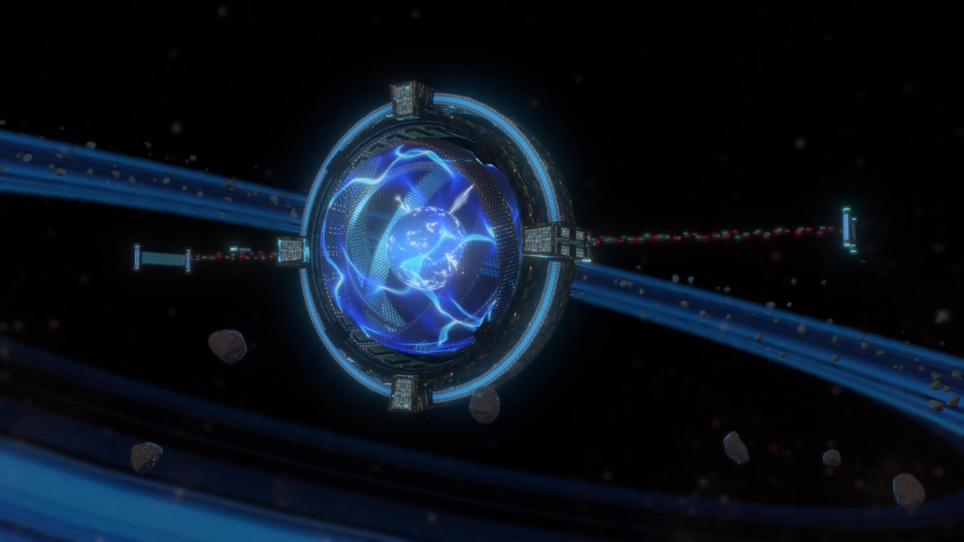 Space Station Planetary Scale - 3D Model by FPSunreal