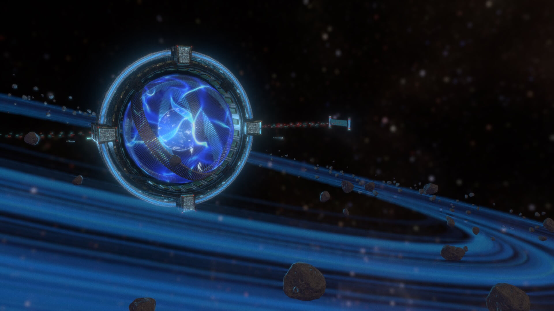 Space Station Planetary Scale - 3D Model by FPSunreal