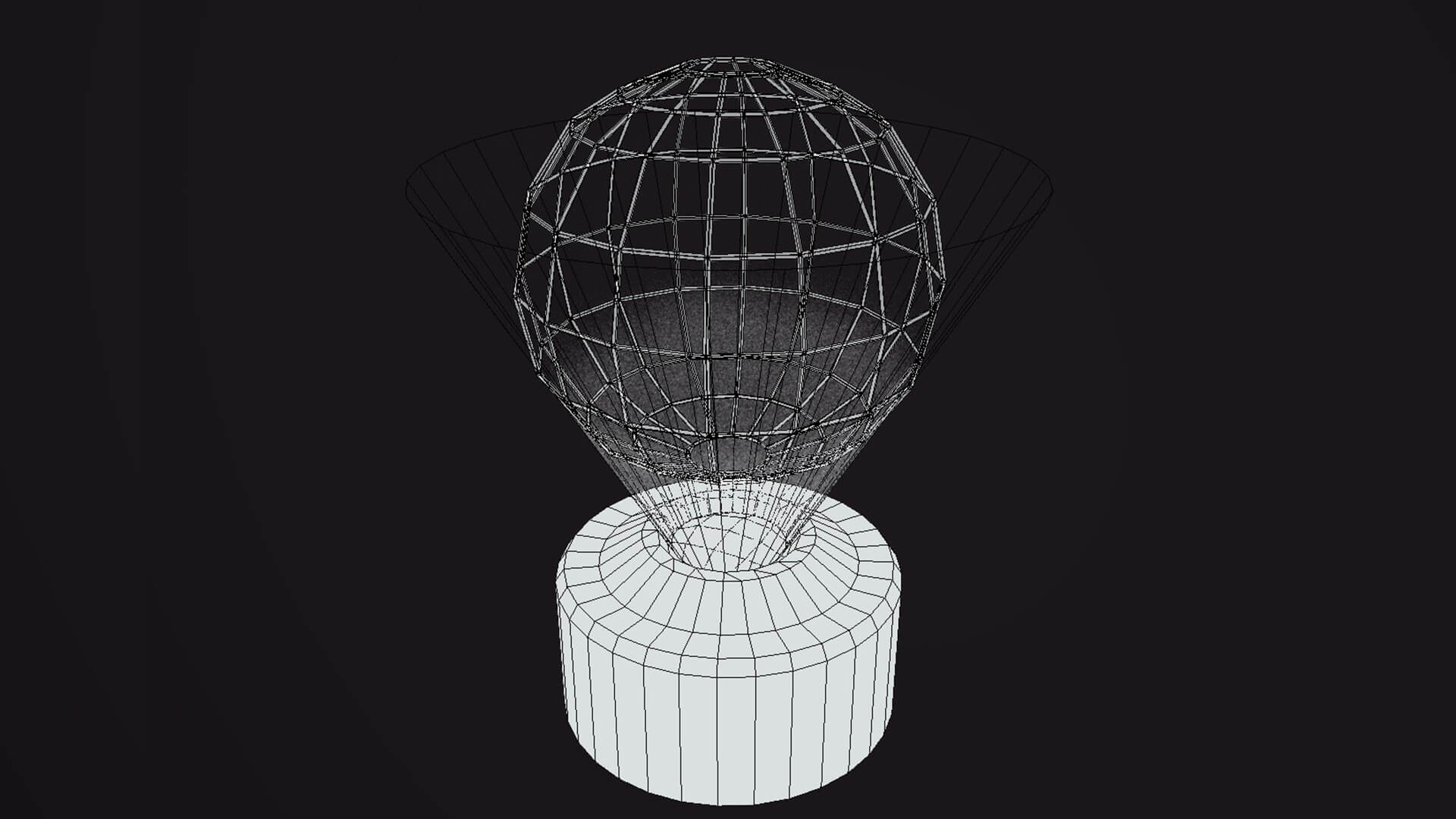 X-Wing Hologram 3D Model by FPSunreal