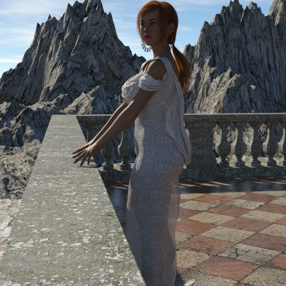 Caitilin 3D Render, Digital Art by franco