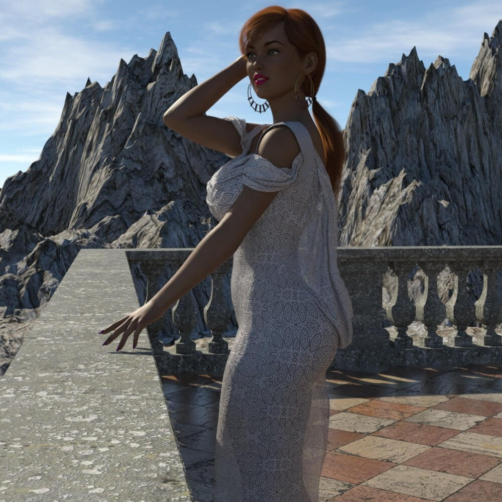 Caitilin 3D Render, Digital Art by franco