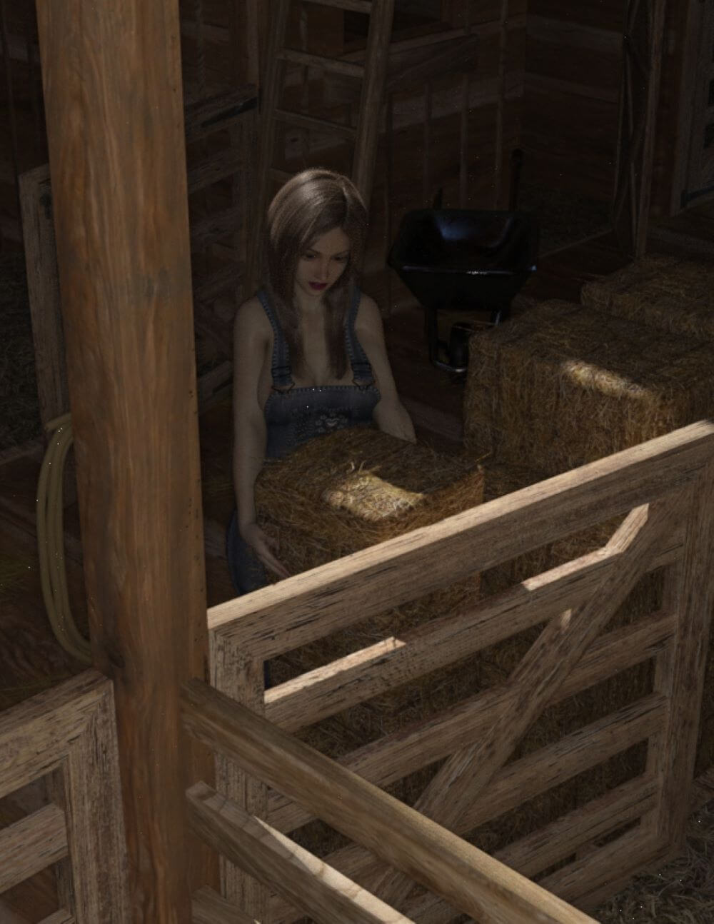 Ingrid 3D Render | RenderHub Gallery