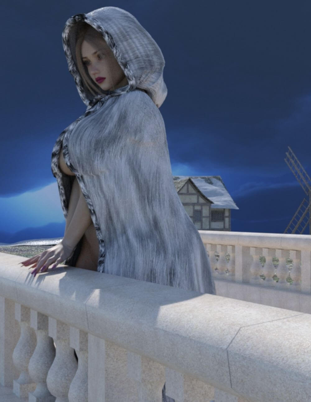 Ingrid 3D Render, Digital Art by franco