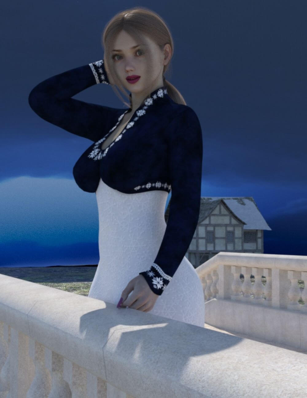 Ingrid 3D Render, Digital Art by franco