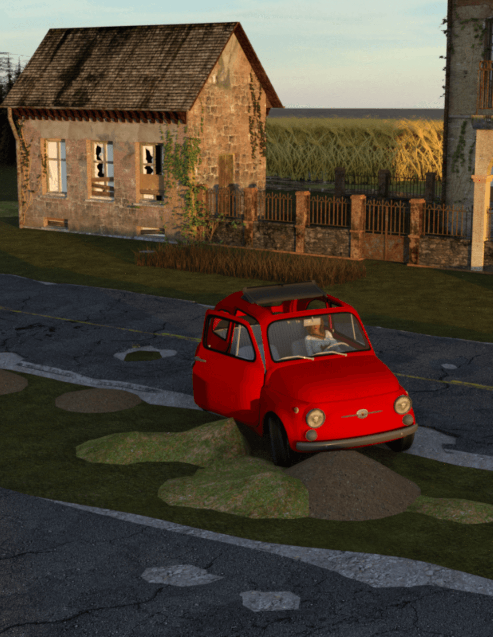 Jimena 3D Render, Digital Art by franco