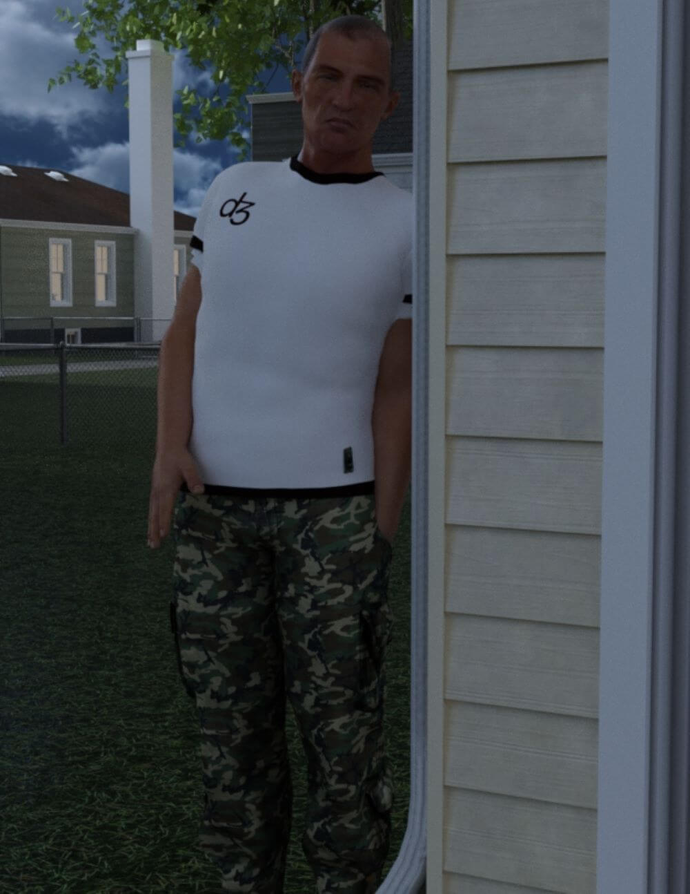 Sara 3D Render, Digital Art by franco