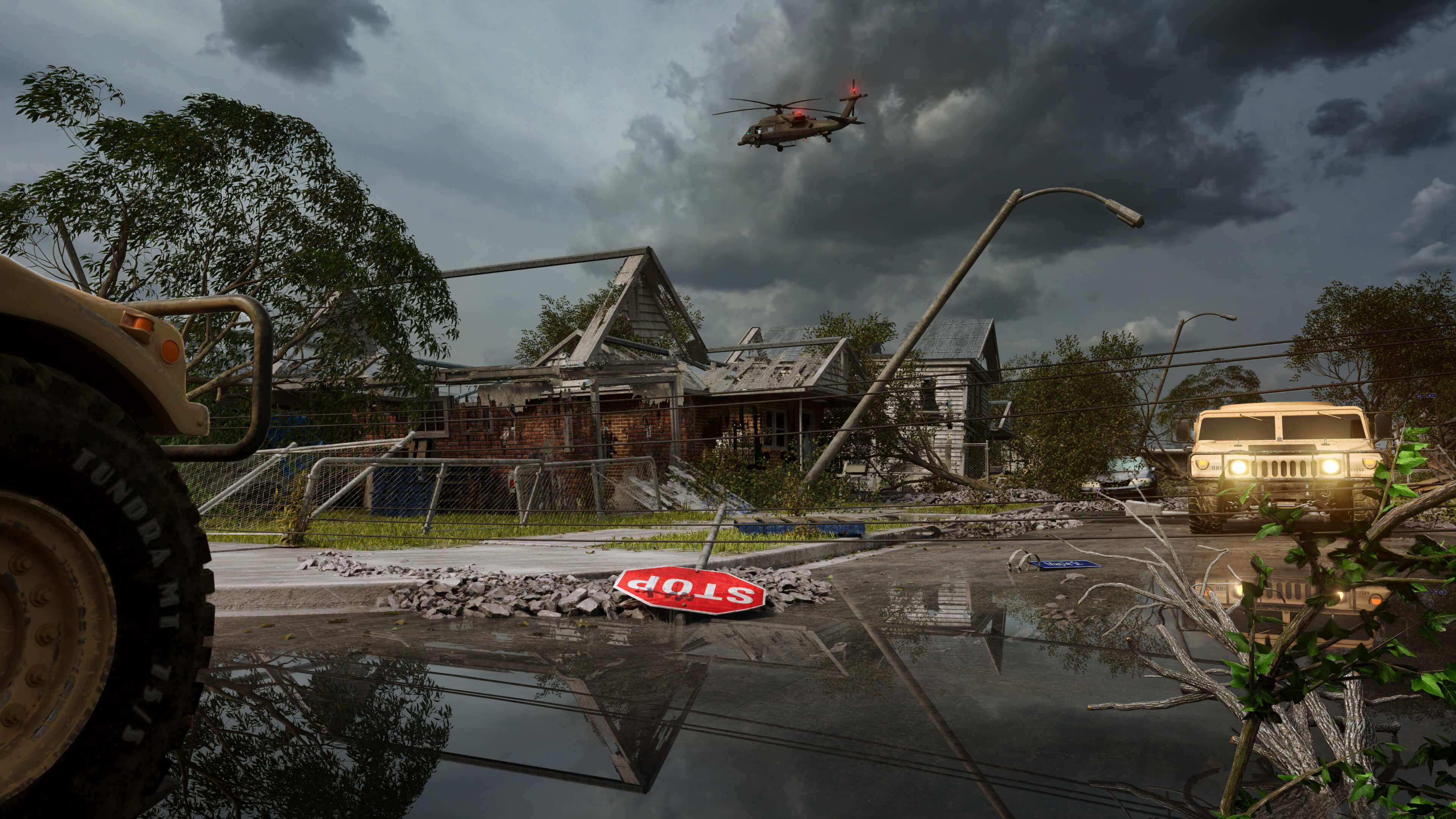 After the Storm 3D Render, Digital Art by francobel