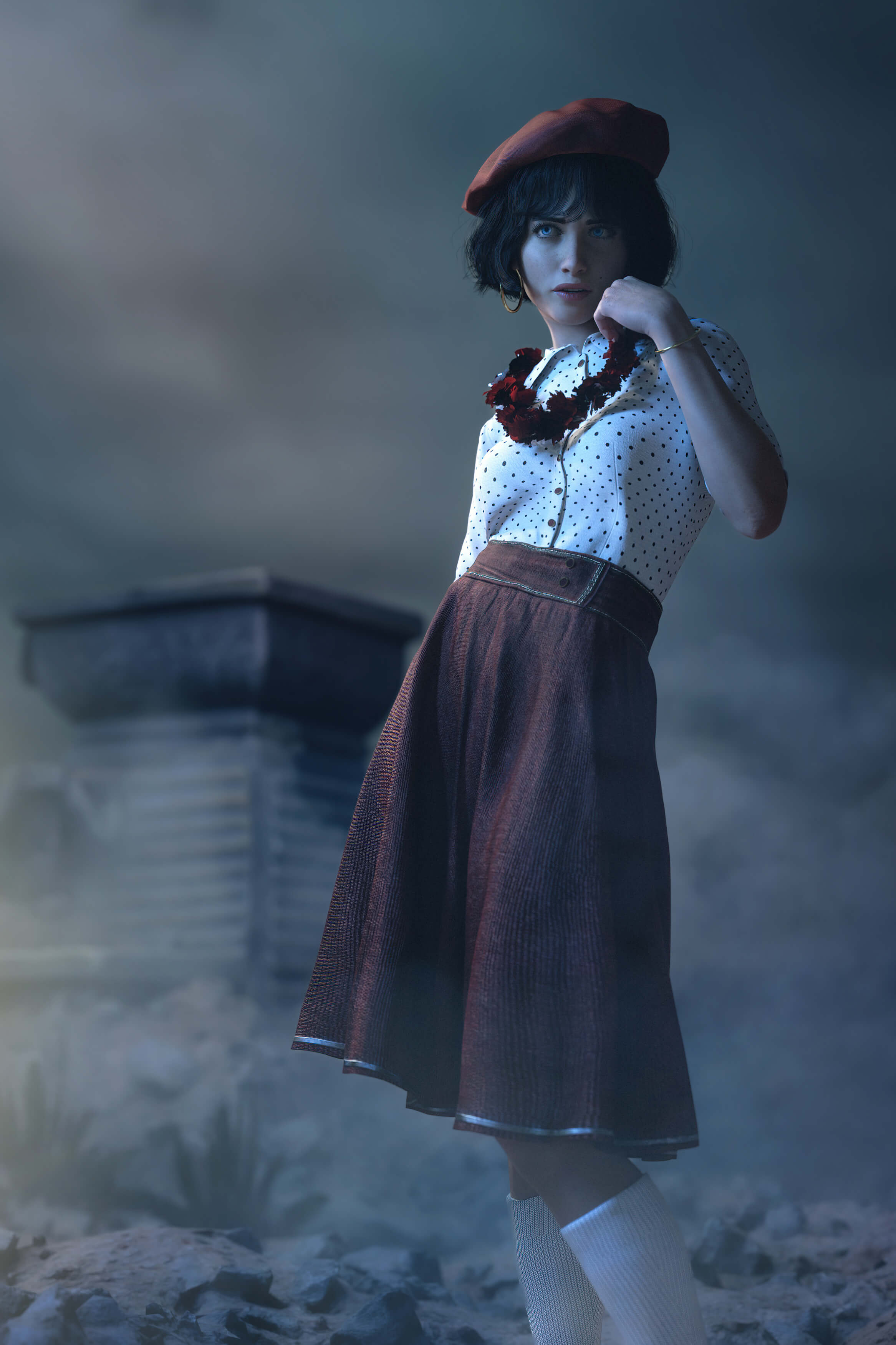 Expedition 33 - Sophie 3D Render, Digital Art by francobel