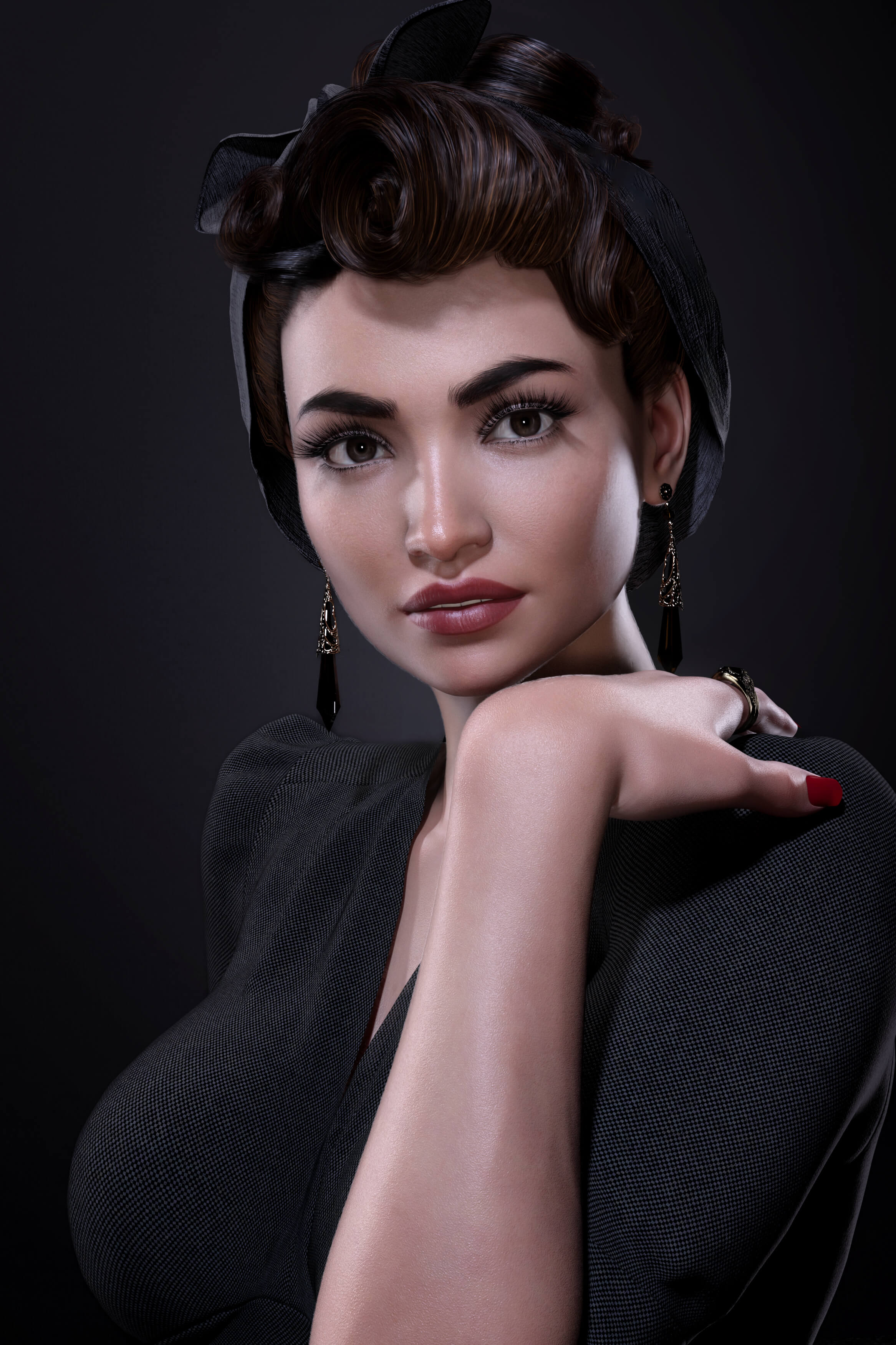 Misc Portrait 10-27-2025 3D Render, Digital Art by francobel