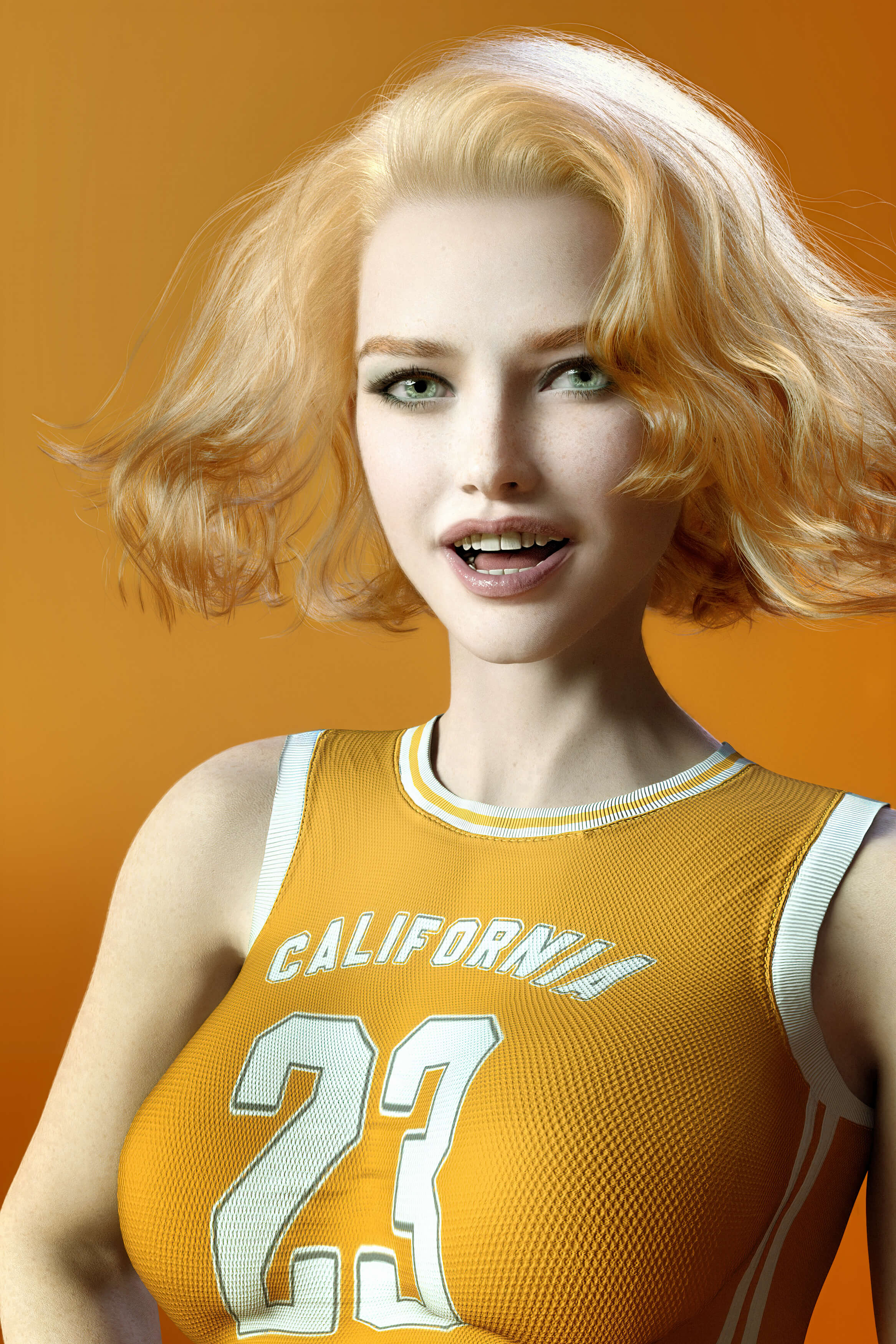 Misc Portrait 10022025 3D Render, Digital Art by francobel