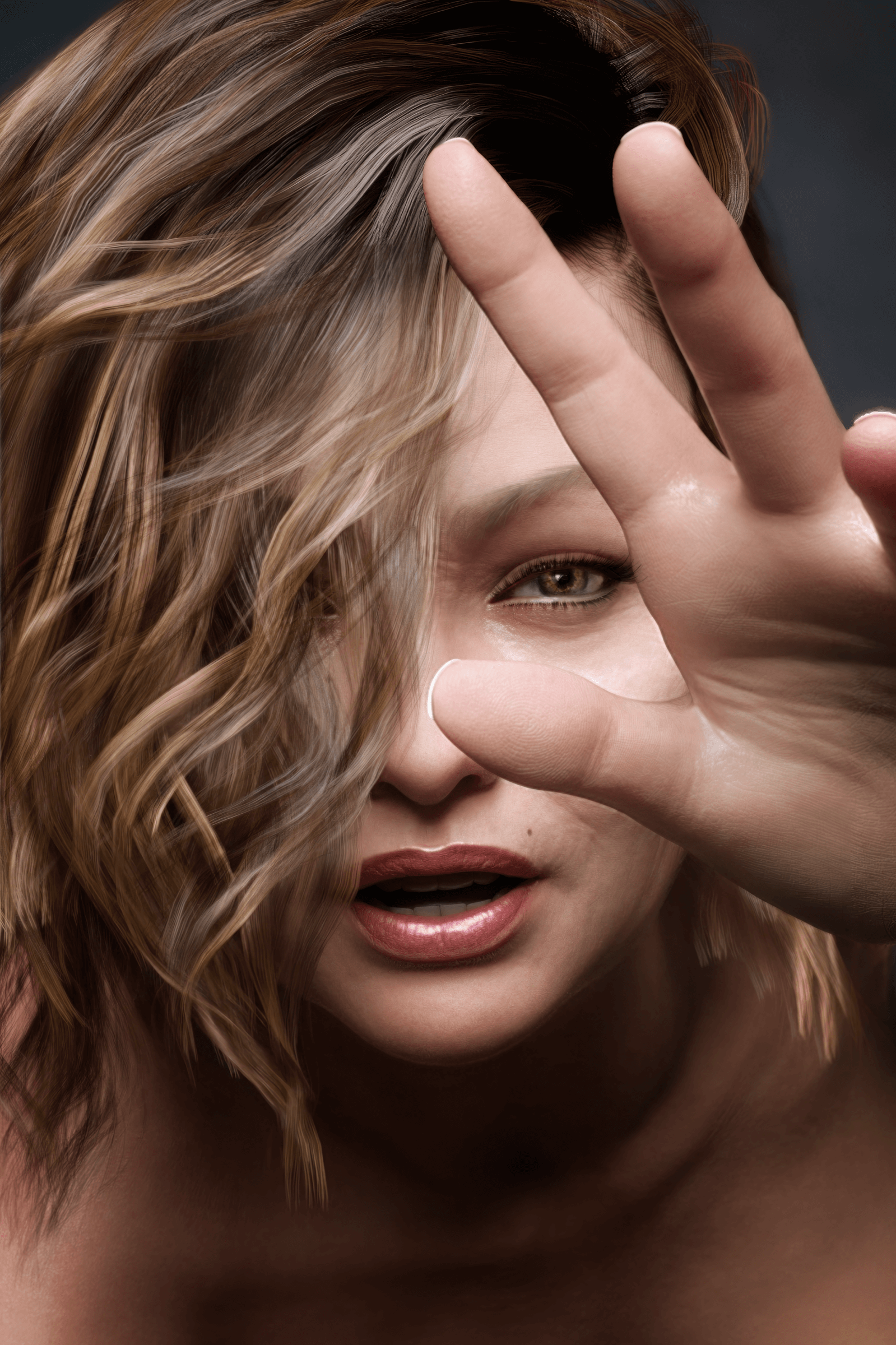 Misc Portrait II 3D Render, Digital Art by francobel