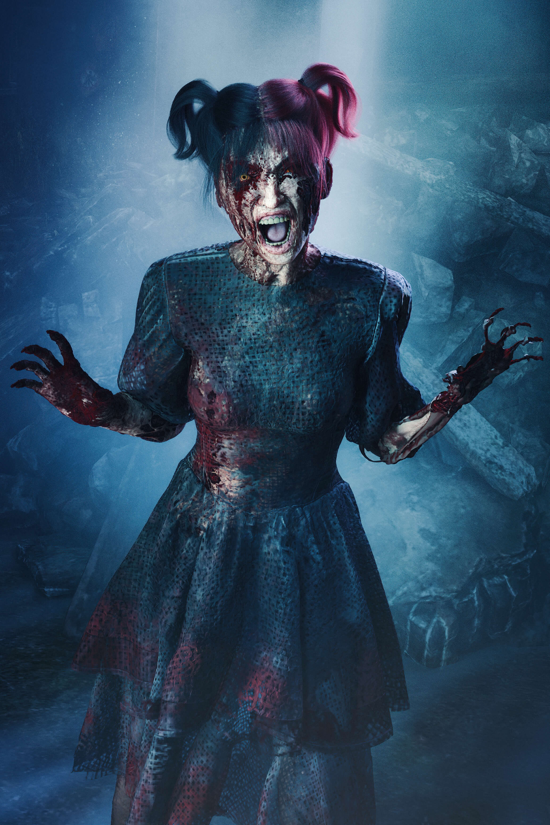Screamer V2 3D Render, Digital Art by francobel