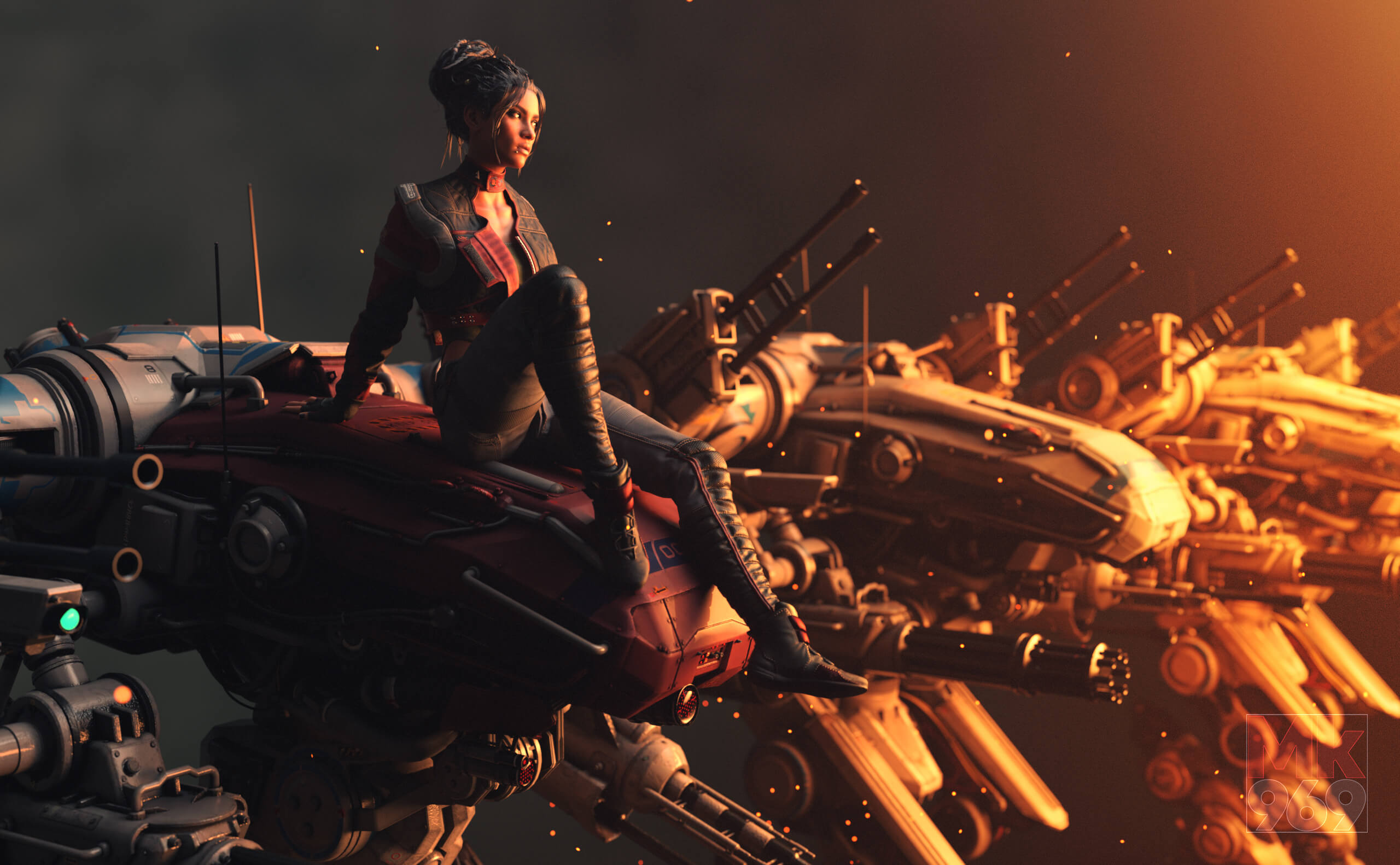 ...the battle is over 3D Render, Digital Art by FrancoC