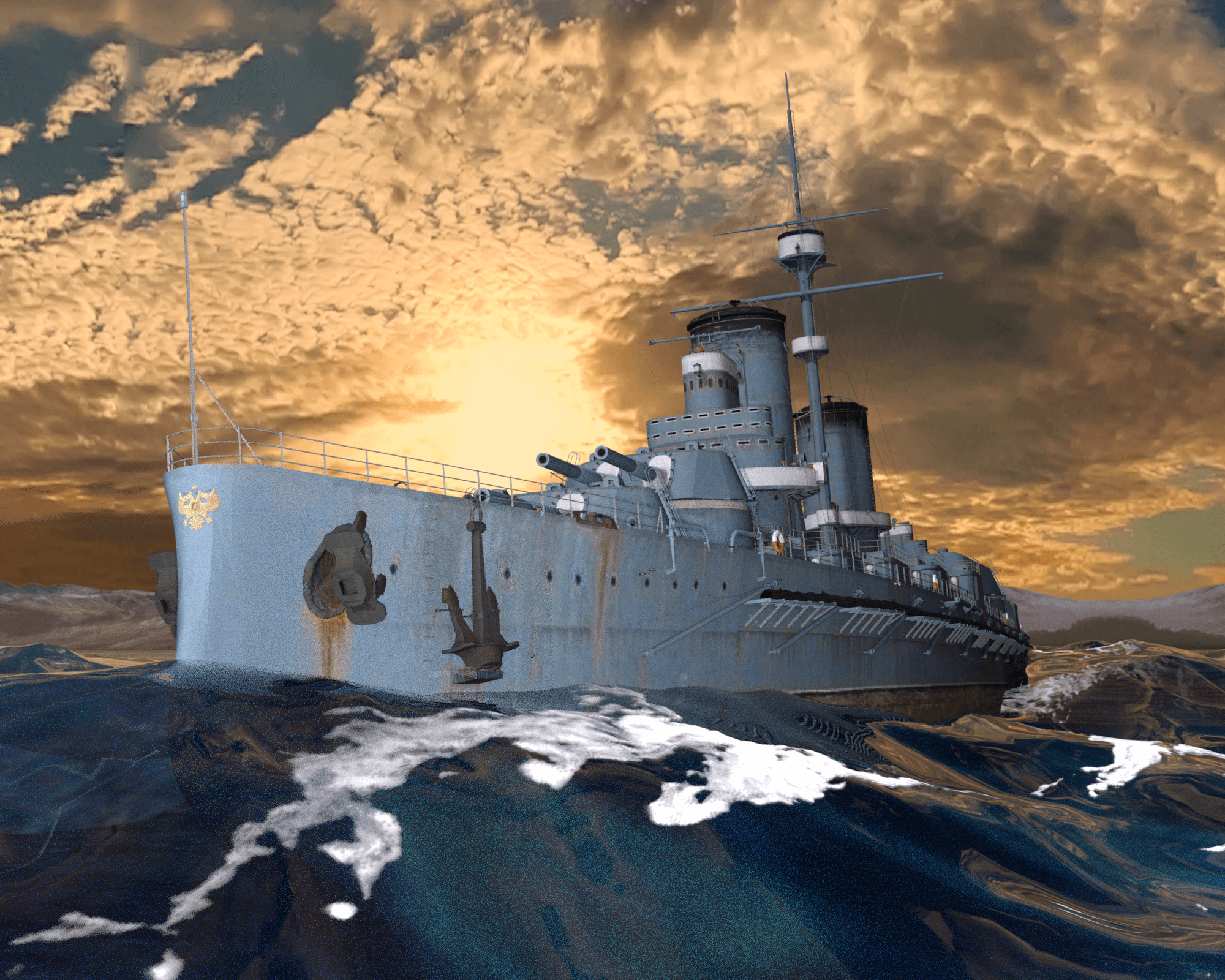 Knyaz Suvorov 3D Render | RenderHub Gallery