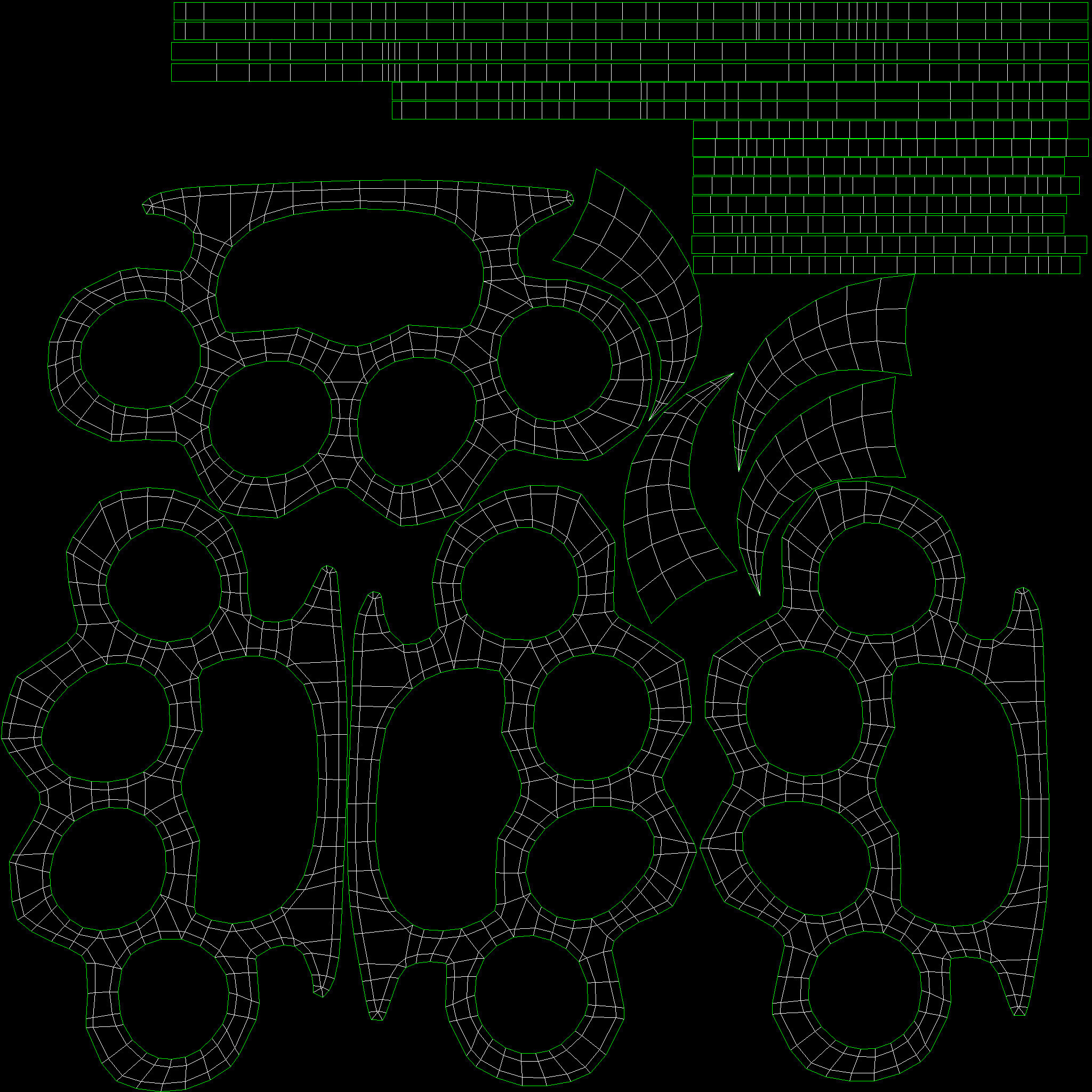 Karambit Brass Knuckles - 3D Model by Franklin Fireheart