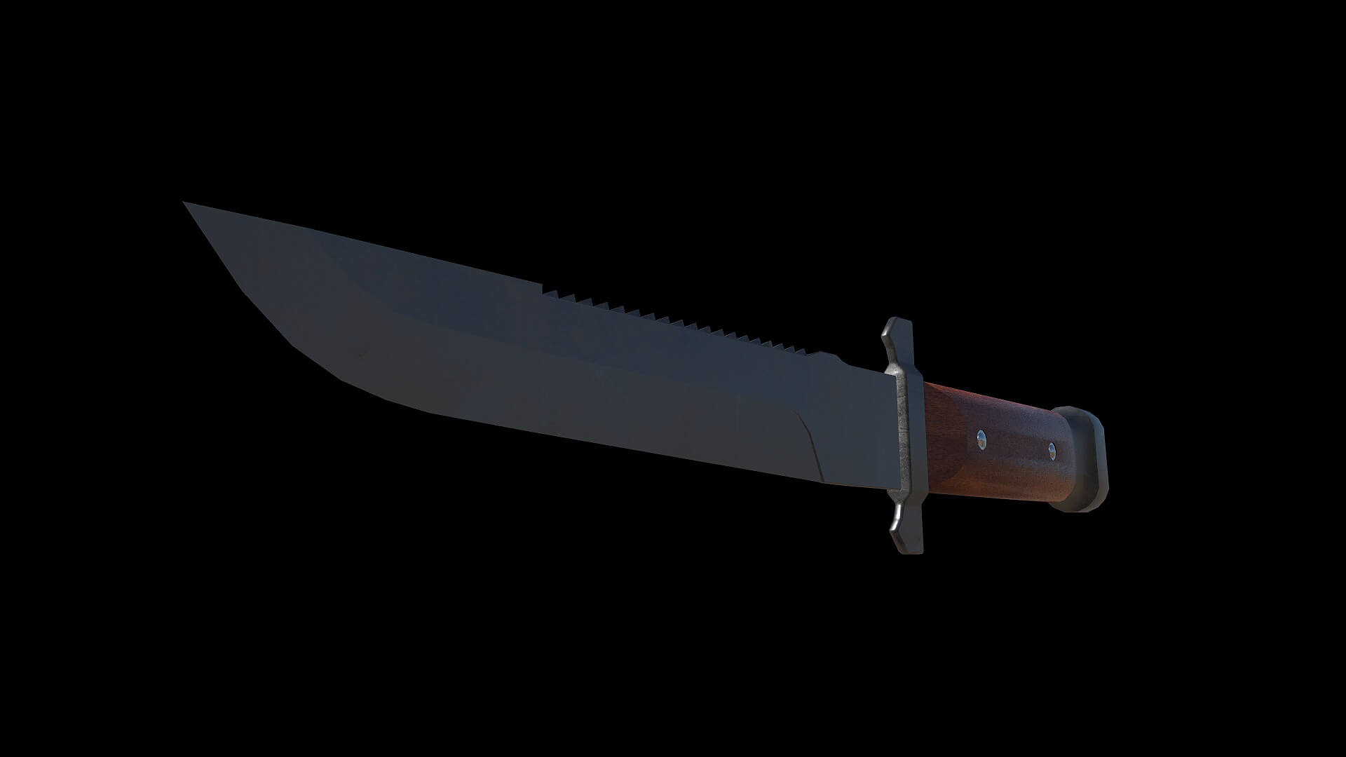 Military Combat Knife AB-0200 Replica 3D Model by Franklin Fireheart