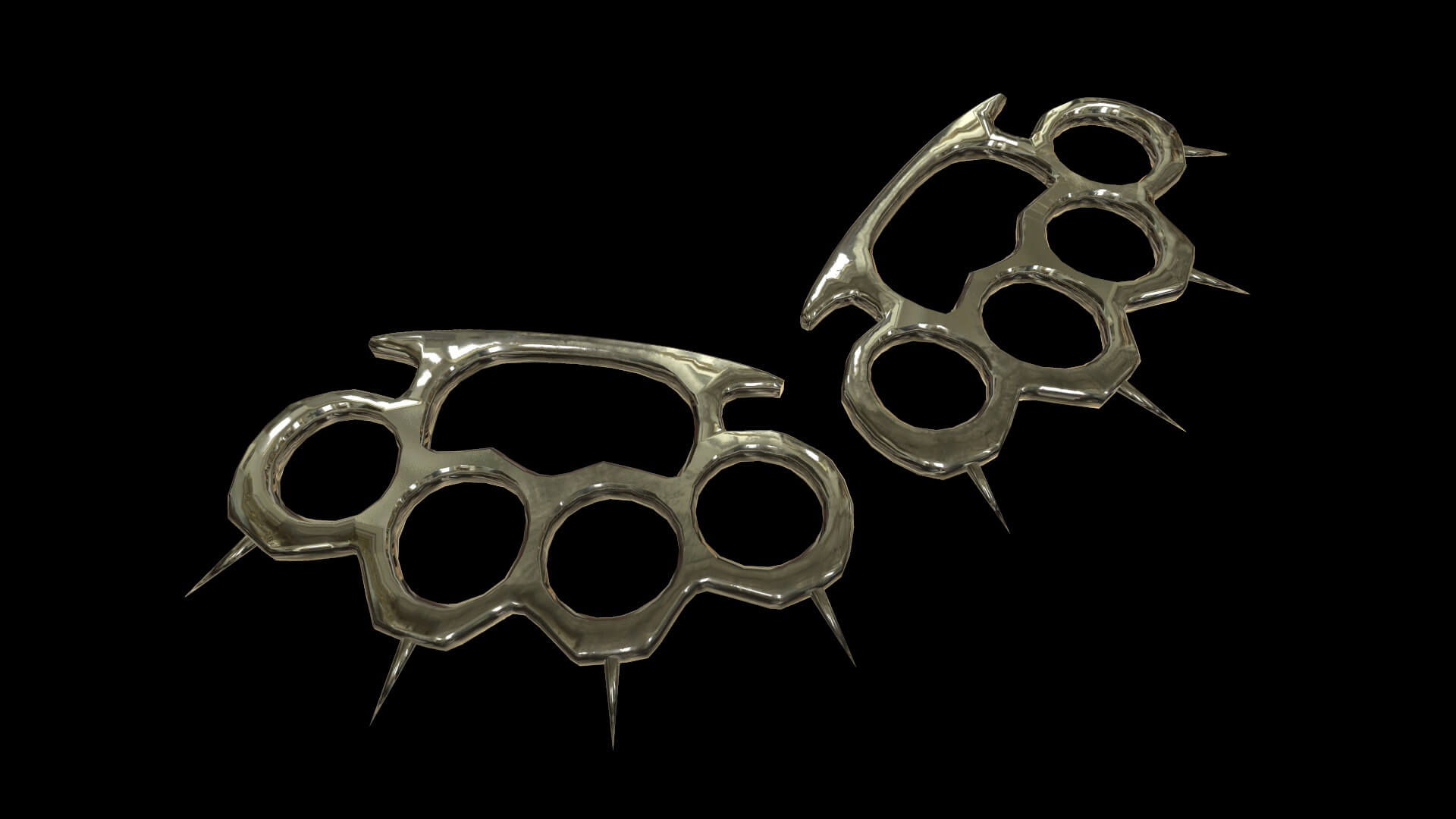 Brass Knuckles With Claws