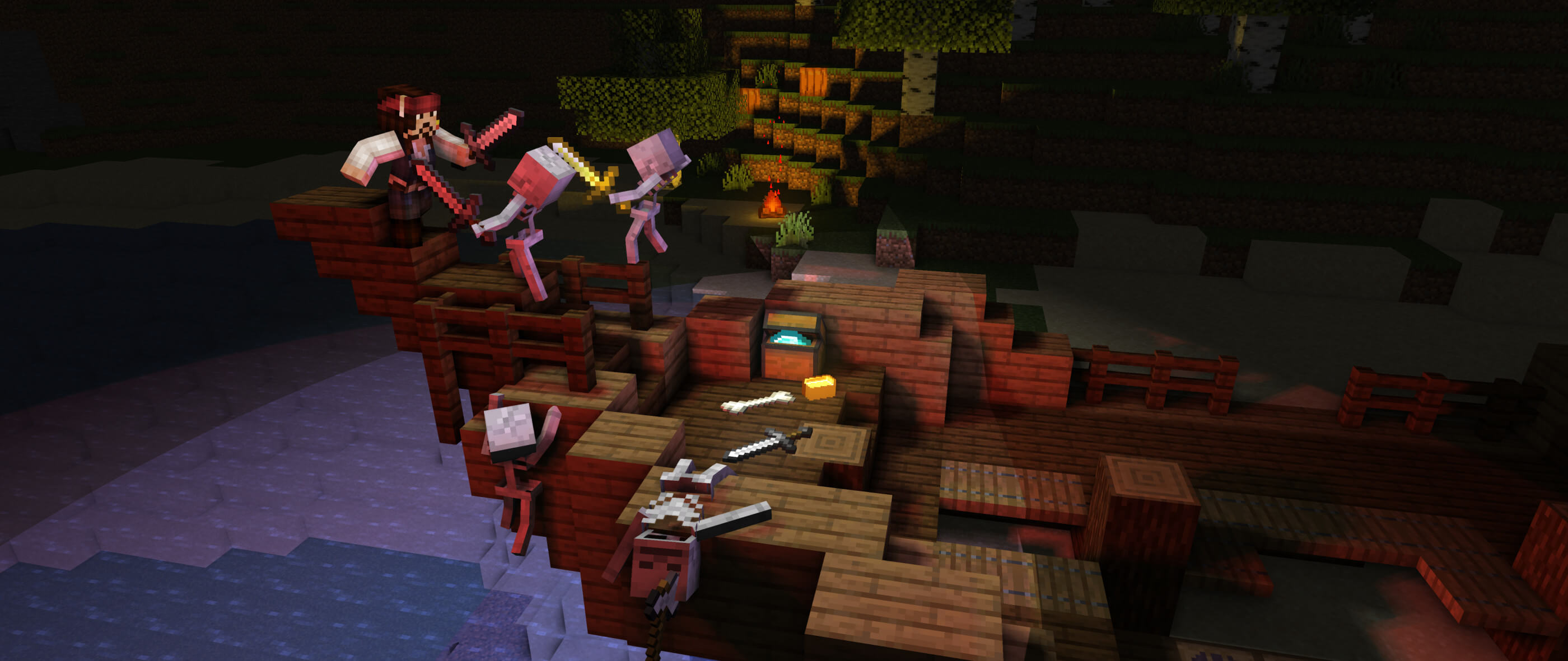 Minecraft 4K and 3D - Stock Image by freedomwish