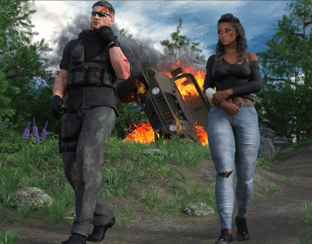 A Magnet for Trouble 3D Render, Digital Art by FreeWave